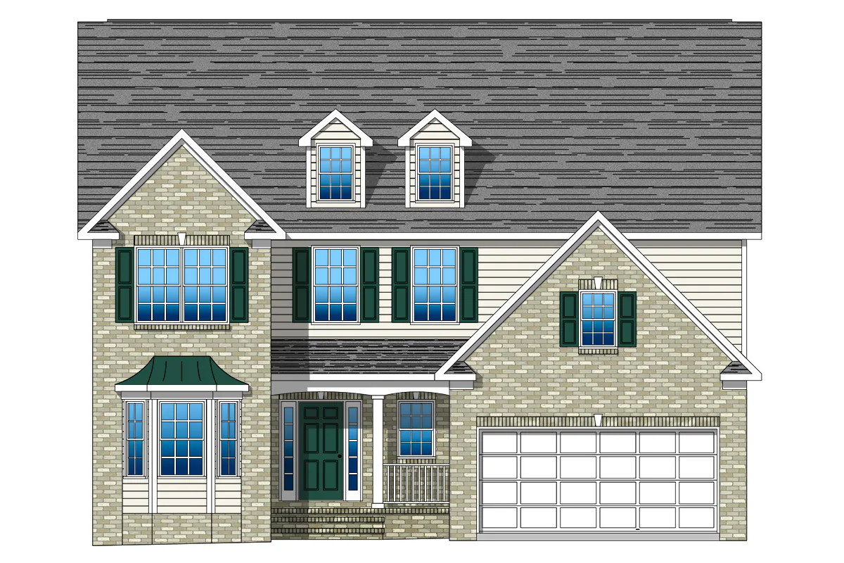 Plan TR442785 | 4 Bedrooms - 2.5 Baths - 2785 Max Sq Ft | Builders ...